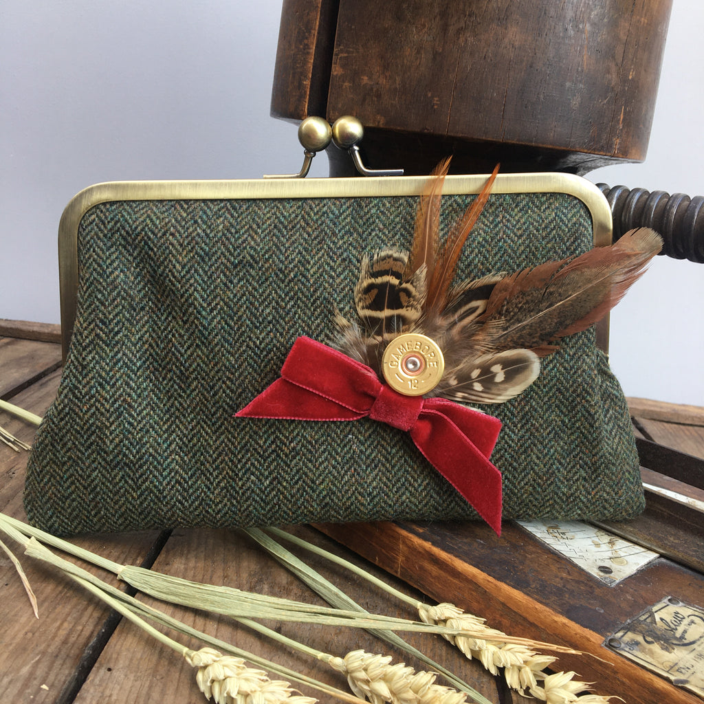 HENLEY Tweed Fascinator and Bag – LaudyMcB